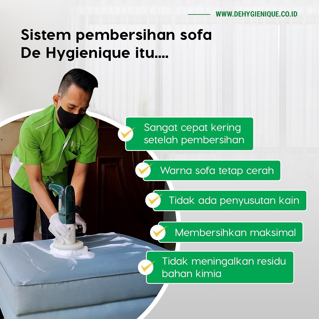 De Hygienique - Jasa Cuci Sofa Jakarta Selatan 2022